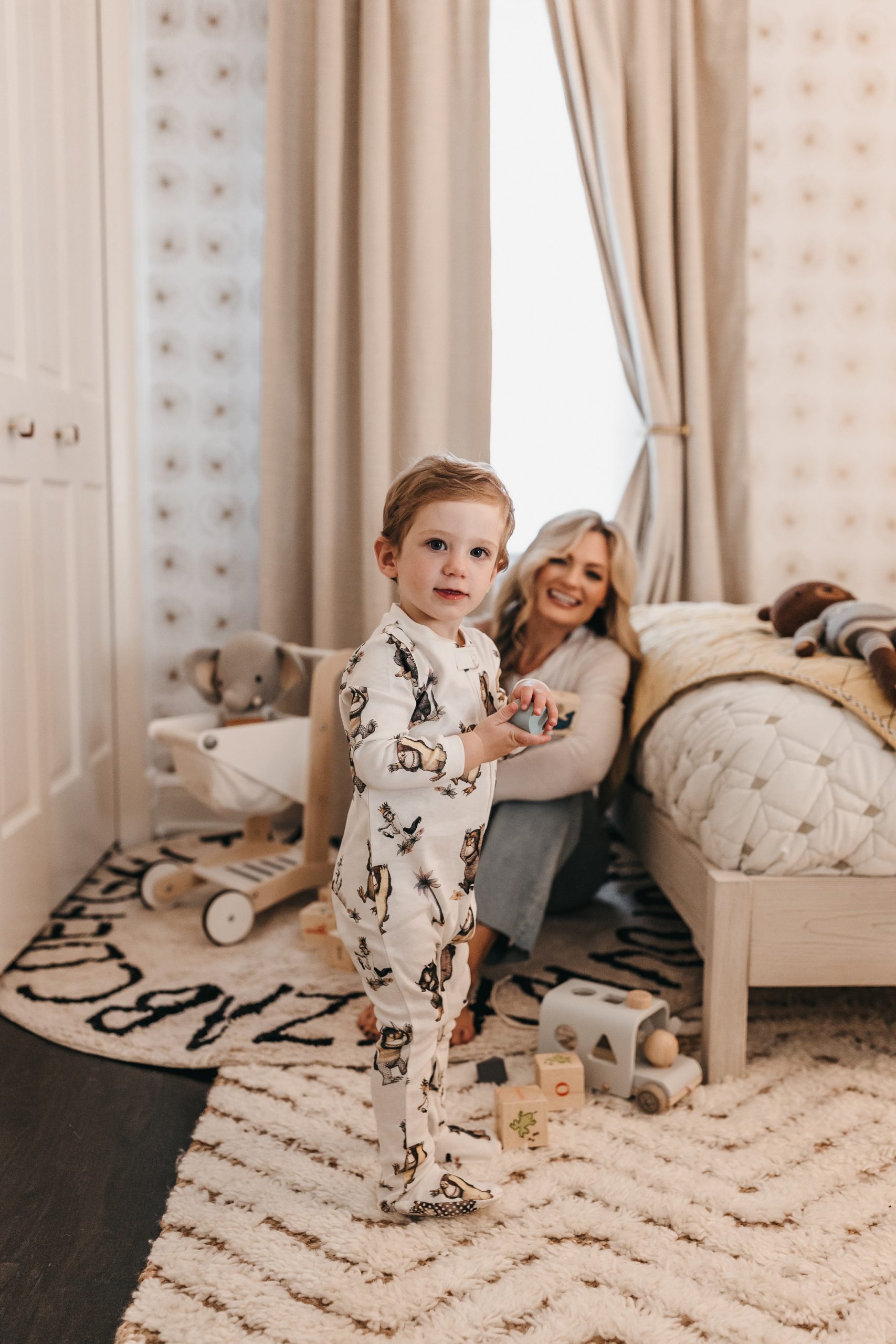 Goodbye baby crib, Hello toddler bed. Big Kid Room Reveal with Pottery ...