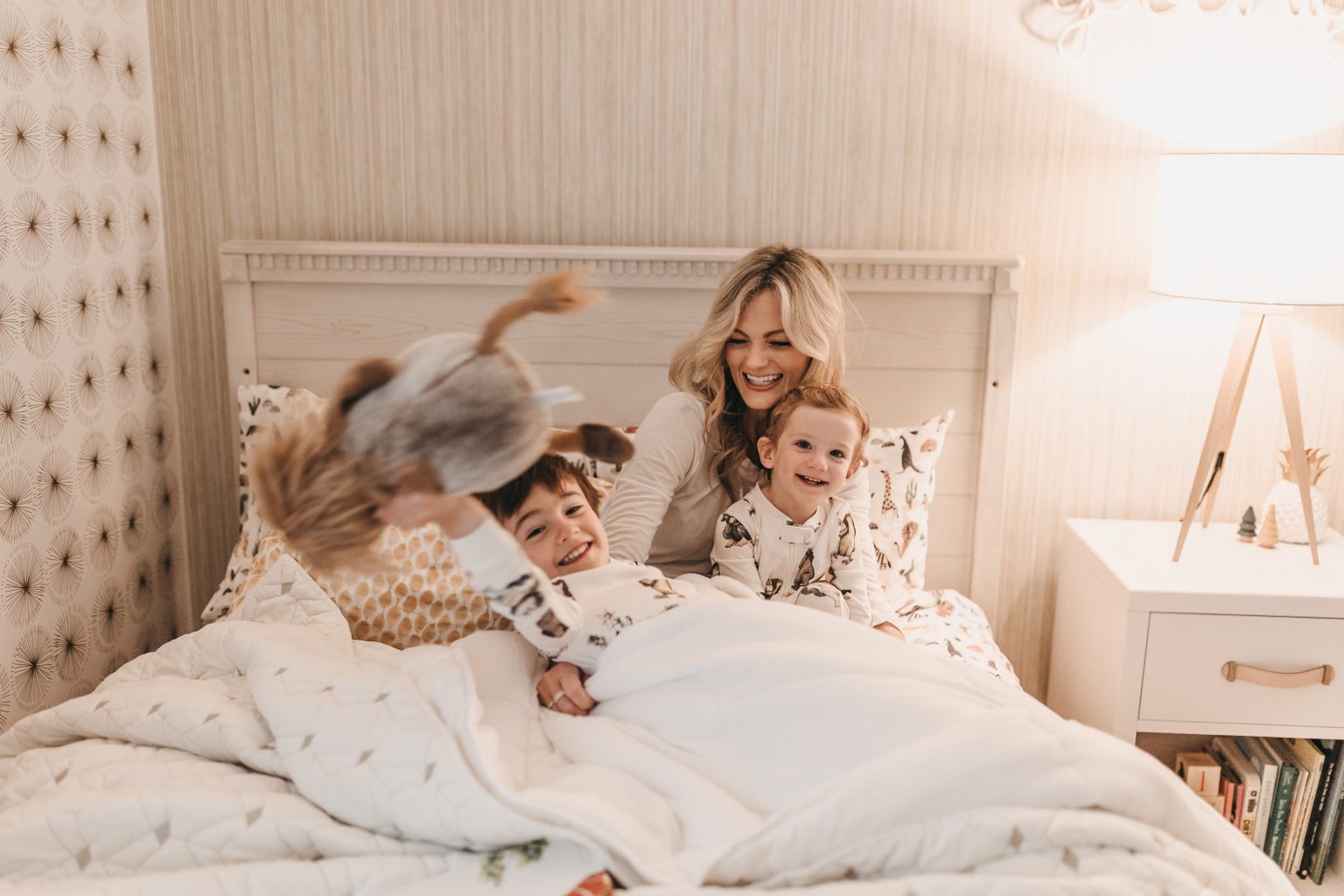 Goodbye baby crib, Hello toddler bed. Big Kid Room Reveal with Pottery ...