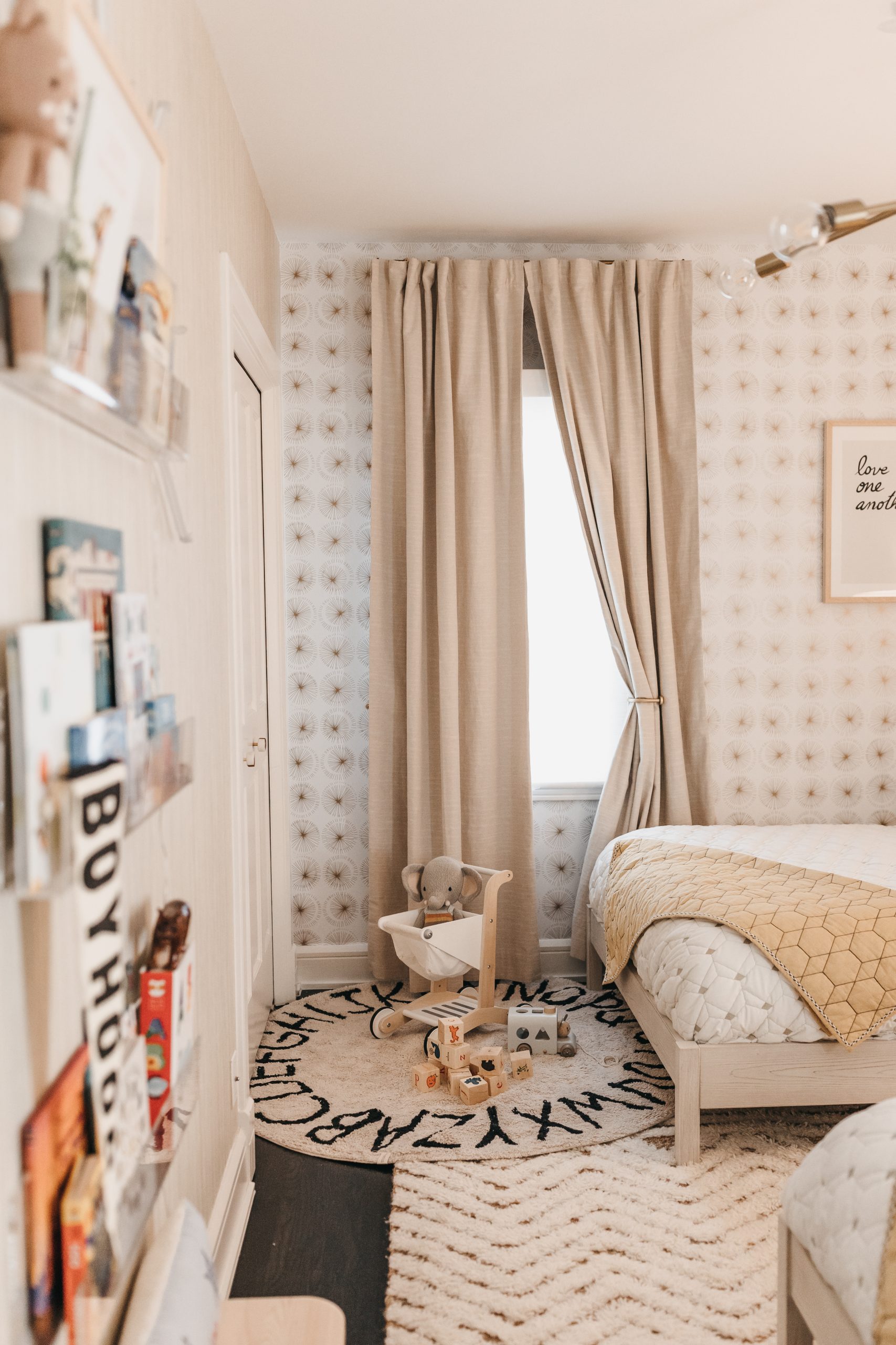 Goodbye baby crib, Hello toddler bed. Big Kid Room Reveal with Pottery ...