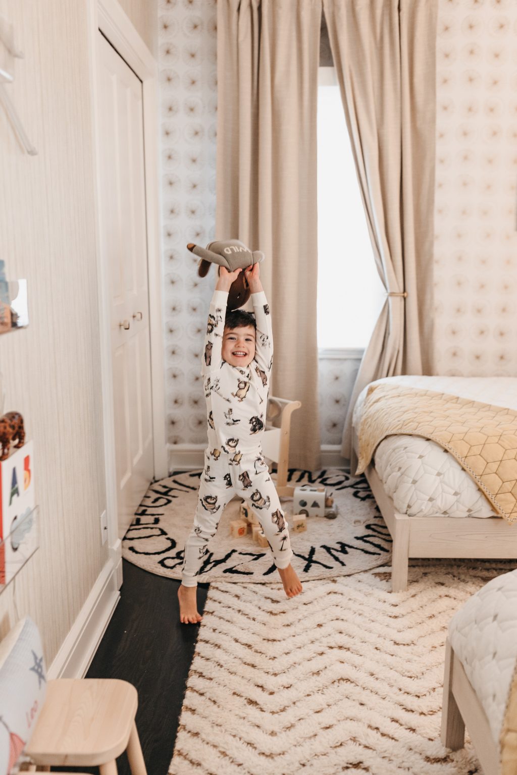 Goodbye baby crib, Hello toddler bed. Big Kid Room Reveal with Pottery ...