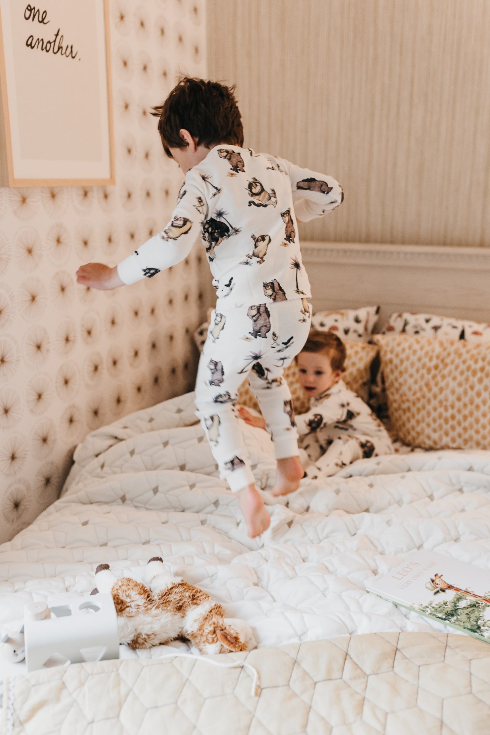 Goodbye baby crib, Hello toddler bed. Big Kid Room Reveal with Pottery ...